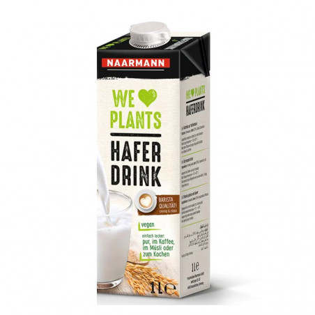 NAARMANN Oat Milk Chilled 1x1 ltr 12