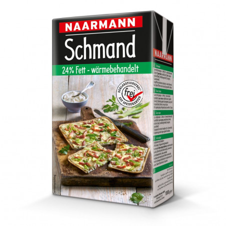 NAARMANN Sour Cream 24 Chilled 1x1 ltr 12