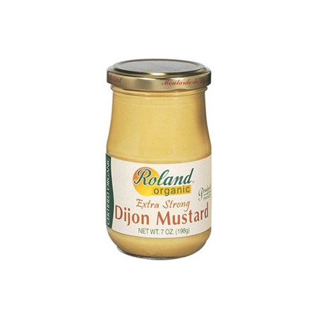 ROLAND Organic Dijon Mustard France 12x7 oz