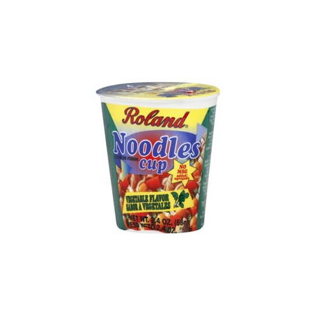 ROLAND Noodles cup Vegetable flavor 12x2 5 oz